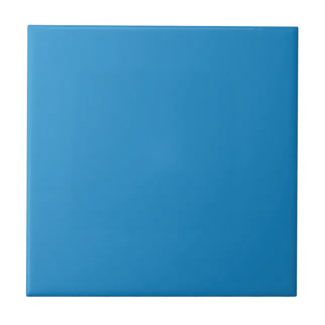 Dynamically Blue Square Kitchen and Bathroom Ceramic Tile | Zazzle