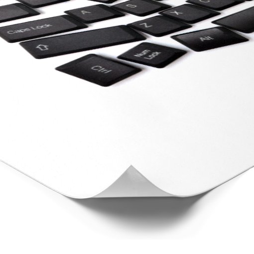 dyslexia keyboard computer letter button read writ poster | Zazzle