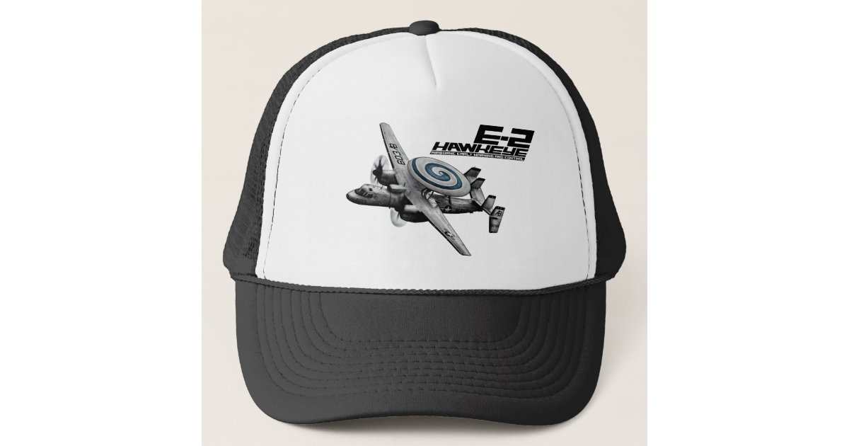 E-2 Hawkeye Trucker Hat | Zazzle