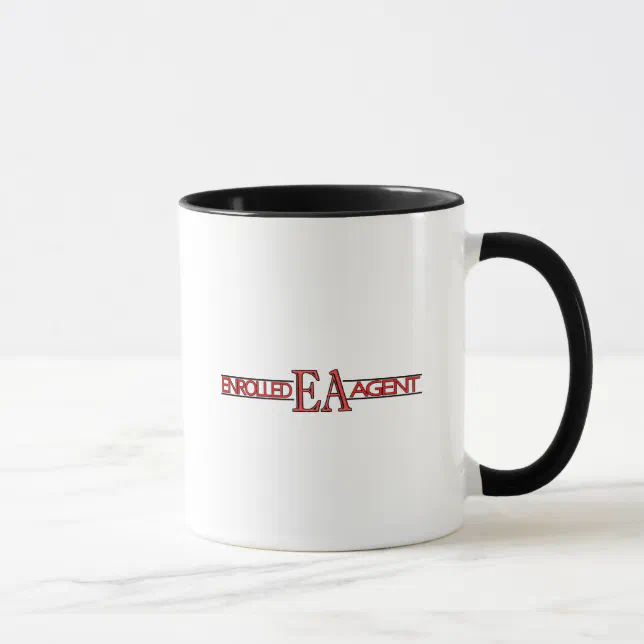 EA SPECIALIST LOGO ENROLLED AGENT MUG | Zazzle