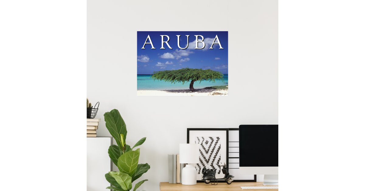 Eagle Beach | Caribbean, Aruba Poster | Zazzle