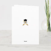 Eagle Graduation Congratulations on Award Blue Card | Zazzle