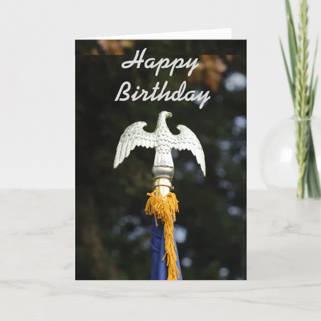 Eagle Happy Birthday card | Zazzle