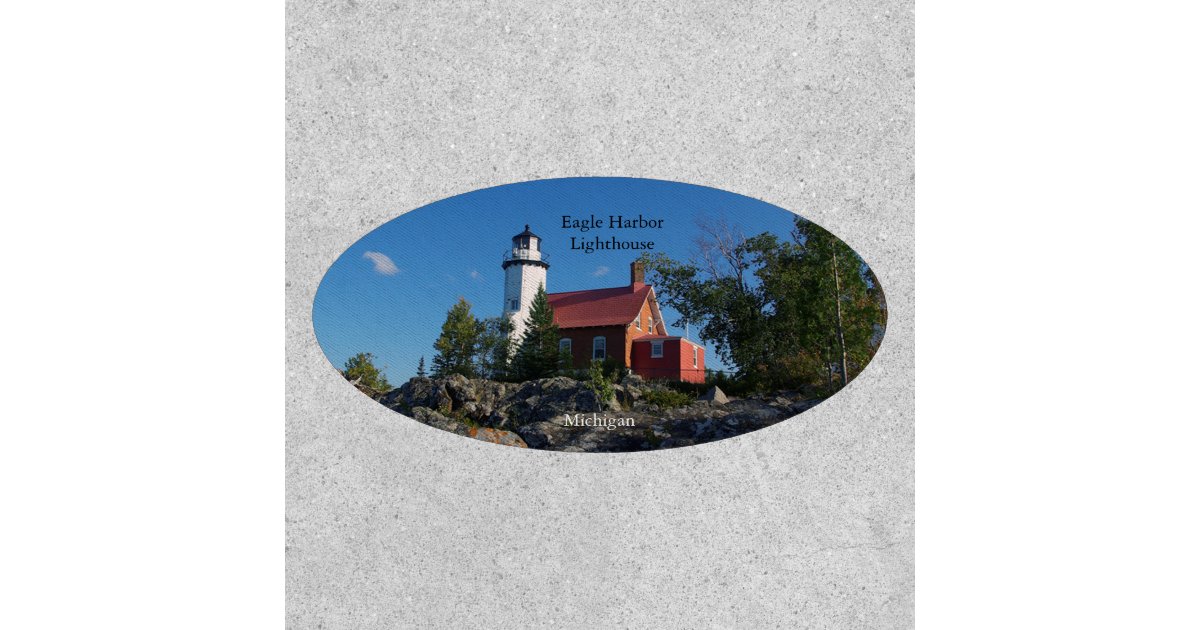 Eagle Harbor Lighthouse Patch | Zazzle