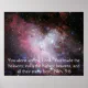 Eagle Nebula Space Photo Bible Verse Poster | Zazzle