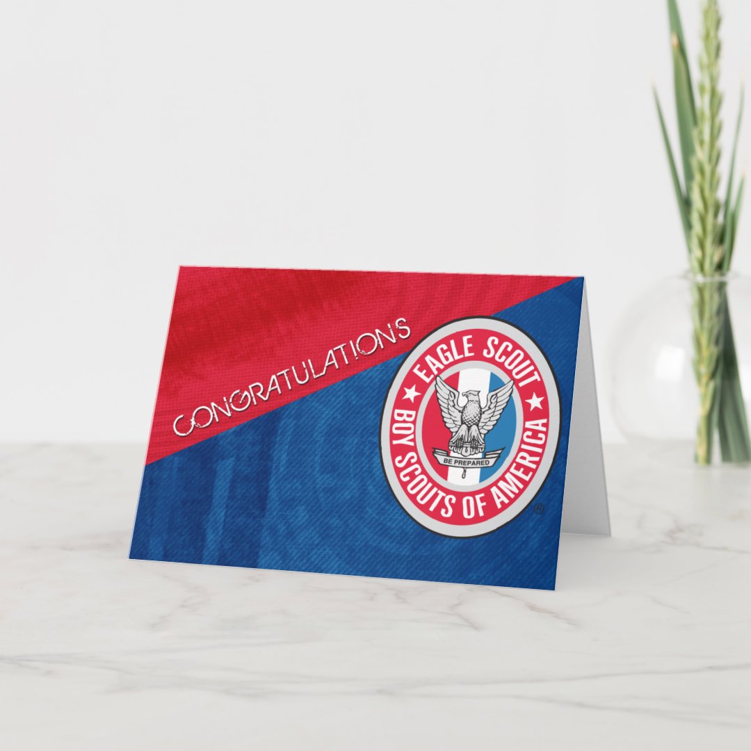 Eagle Scout Congratulation Card | Zazzle