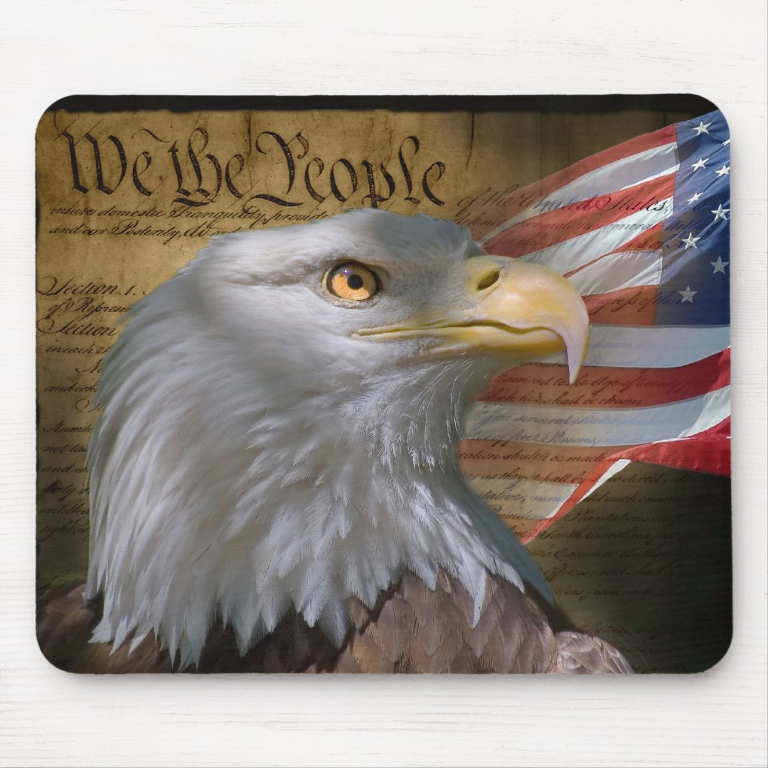 Eagle's Collage Mouse Pad | Zazzle