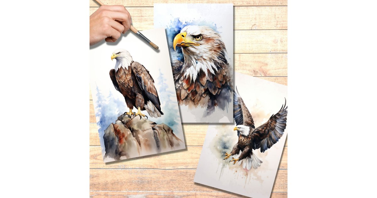 Eagles Wrapping/Decoupage Paper | Zazzle