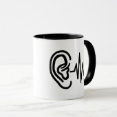Ear frequency mug | Zazzle