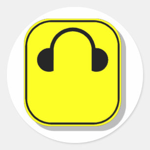 Ear Protection Stickers | Zazzle