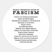 early warning signs of fascism