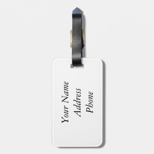 Earth and Moon from Space Luggage Tag | Zazzle