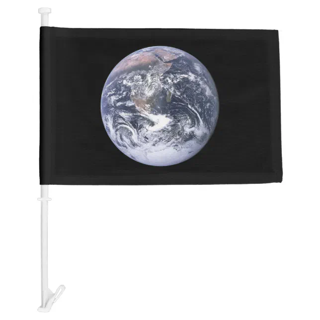 EARTH CAR FLAG | Zazzle