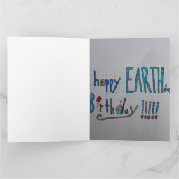 Earth Day Birthday Card | Zazzle