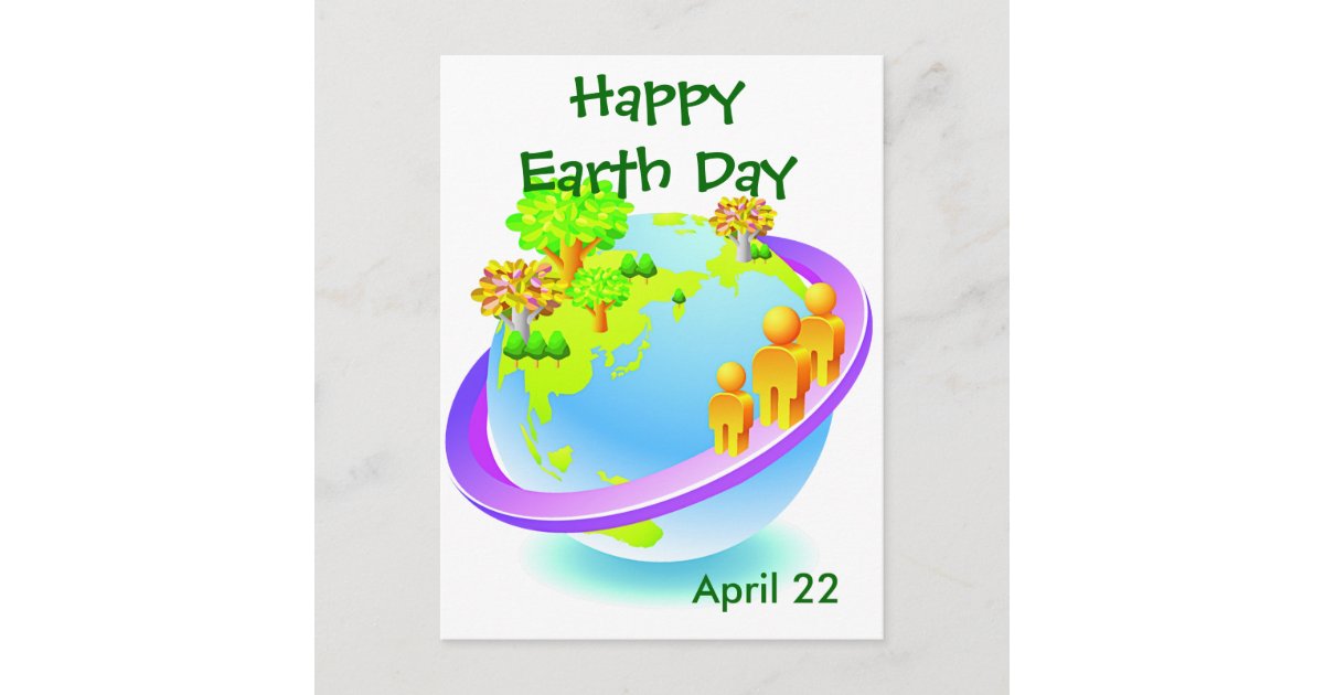 Earth Day Every Day Postcard | Zazzle