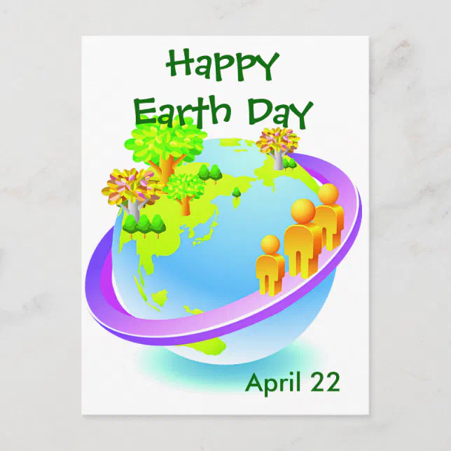 Earth Day Every Day Postcard | Zazzle