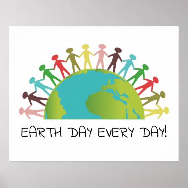 Earth Day Every Day Poster | Zazzle