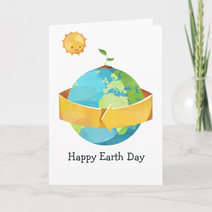 Earth Day Greeting Card | Zazzle.com