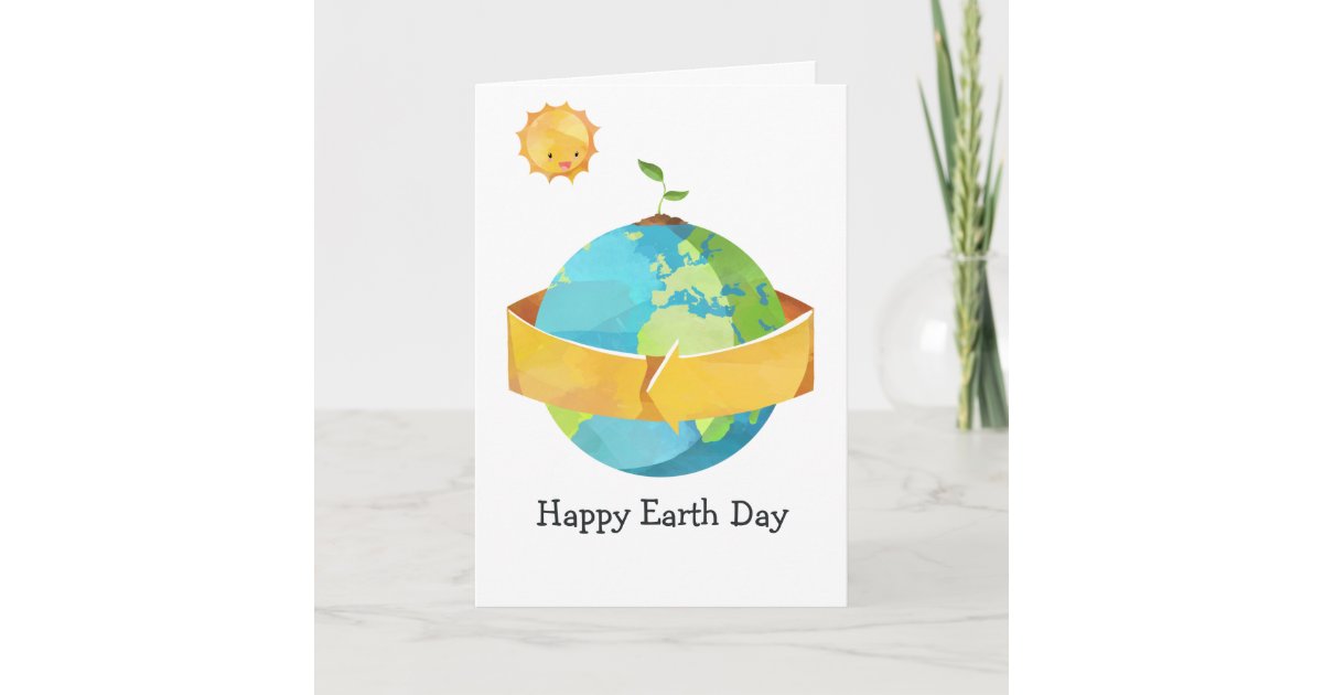 Earth Day Greeting Card | Zazzle