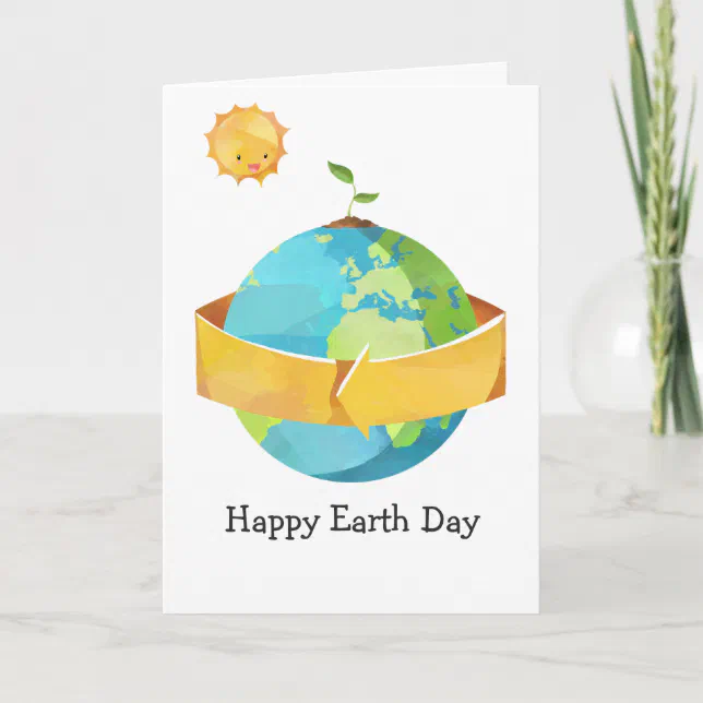 Earth Day Greeting Card | Zazzle