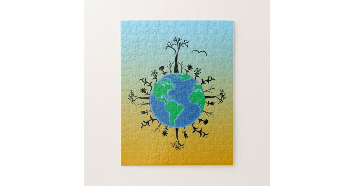 Earth Day Jigsaw Puzzle | Zazzle