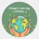 Earth Day Party Classic Round Sticker | Zazzle