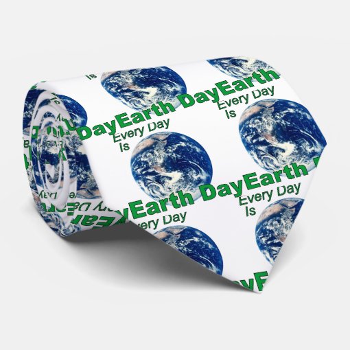 Earth Day Tie | Zazzle