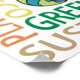 Earth Day Word Art Poster | Zazzle