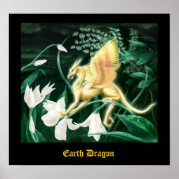 Earth Drake Poster | Zazzle