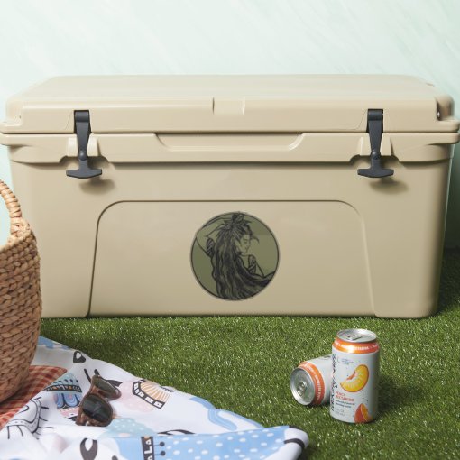 Earth Goddess Green Witch Pagan Druid Witches Sticker | Zazzle