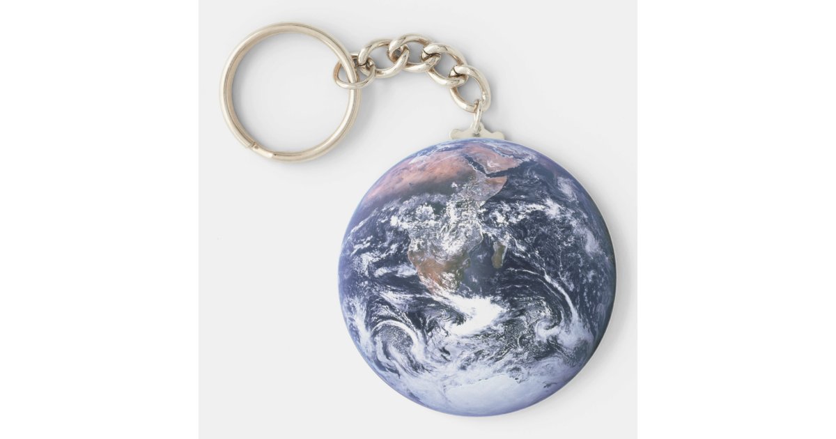 Earth Keychain | Zazzle.com