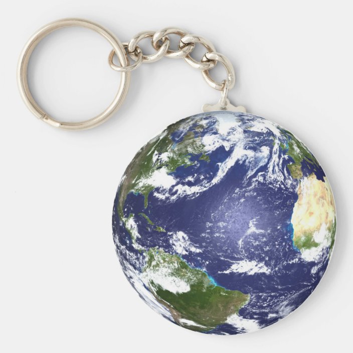 Earth Keychain | Zazzle.com