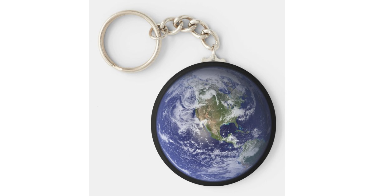 Earth Keychain | Zazzle.com
