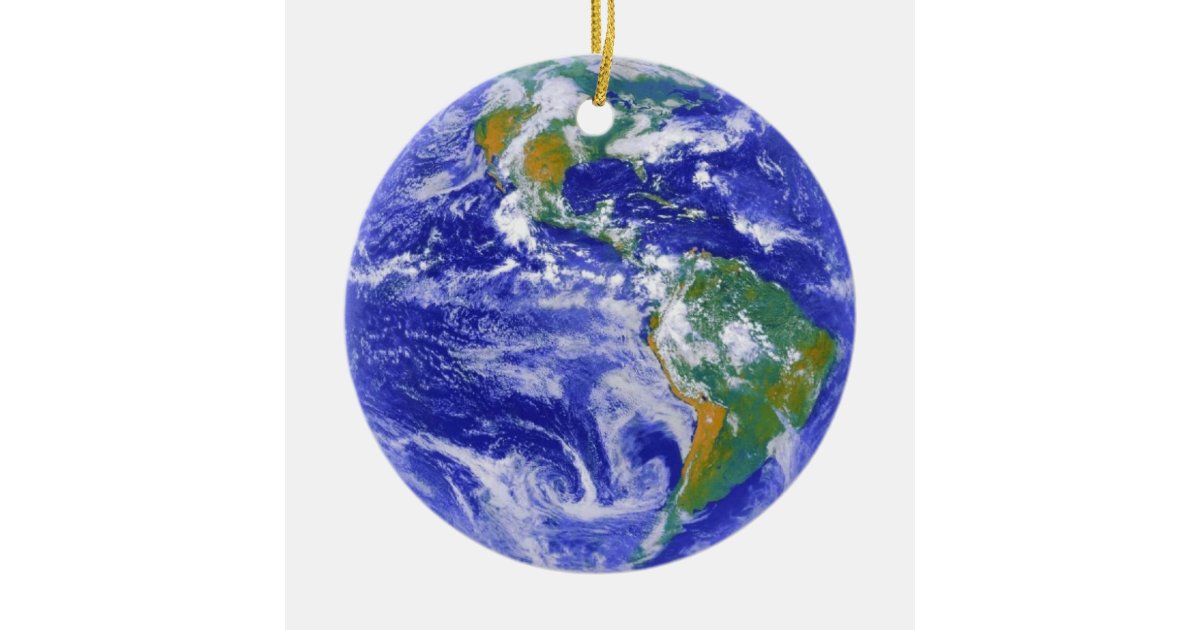Earth ornament | Zazzle