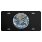 Earth Day Only One World Planet Earth Photo License Plate | Zazzle.com