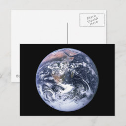 Earth Postcard | Zazzle