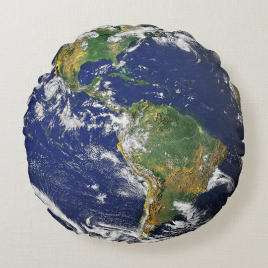 Earth Round Pillow | Zazzle.com