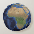 Earth Round Pillow | Zazzle