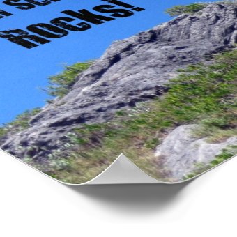 Earth Science Rocks! Poster | Zazzle