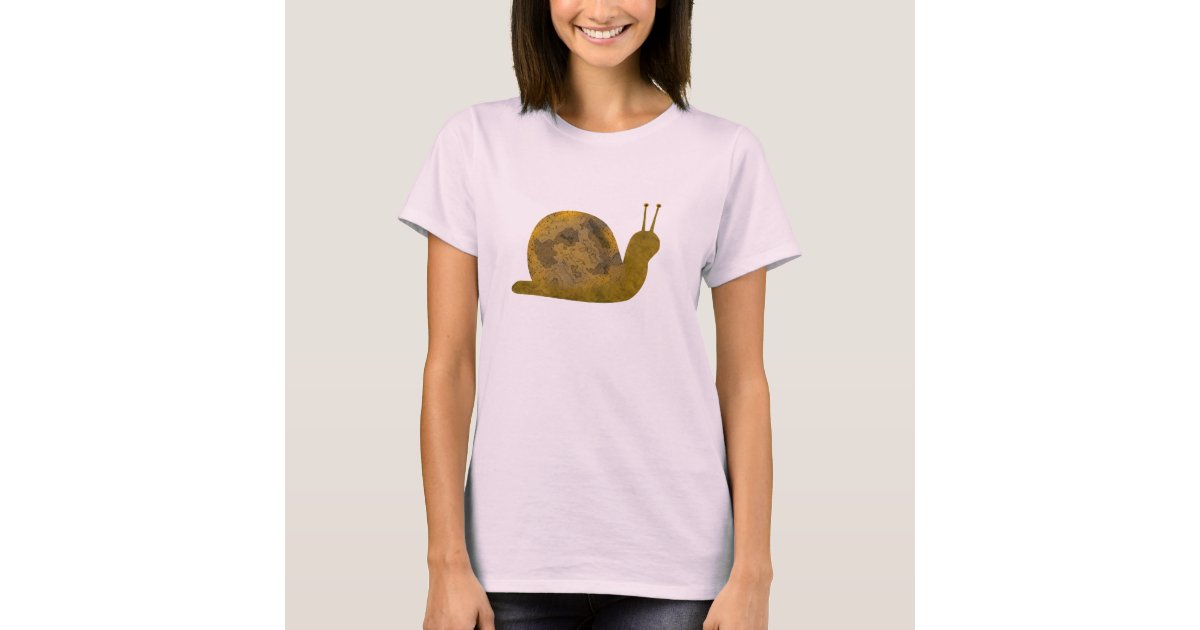 Earth Snail T-Shirt | Zazzle