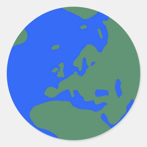 Earth Sticker | Zazzle