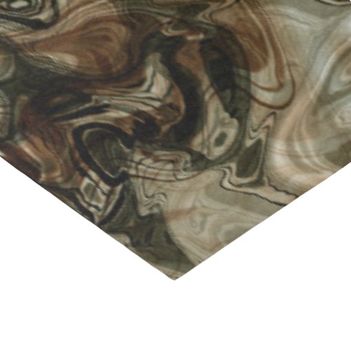 Earth tone marble tissue paper | Zazzle