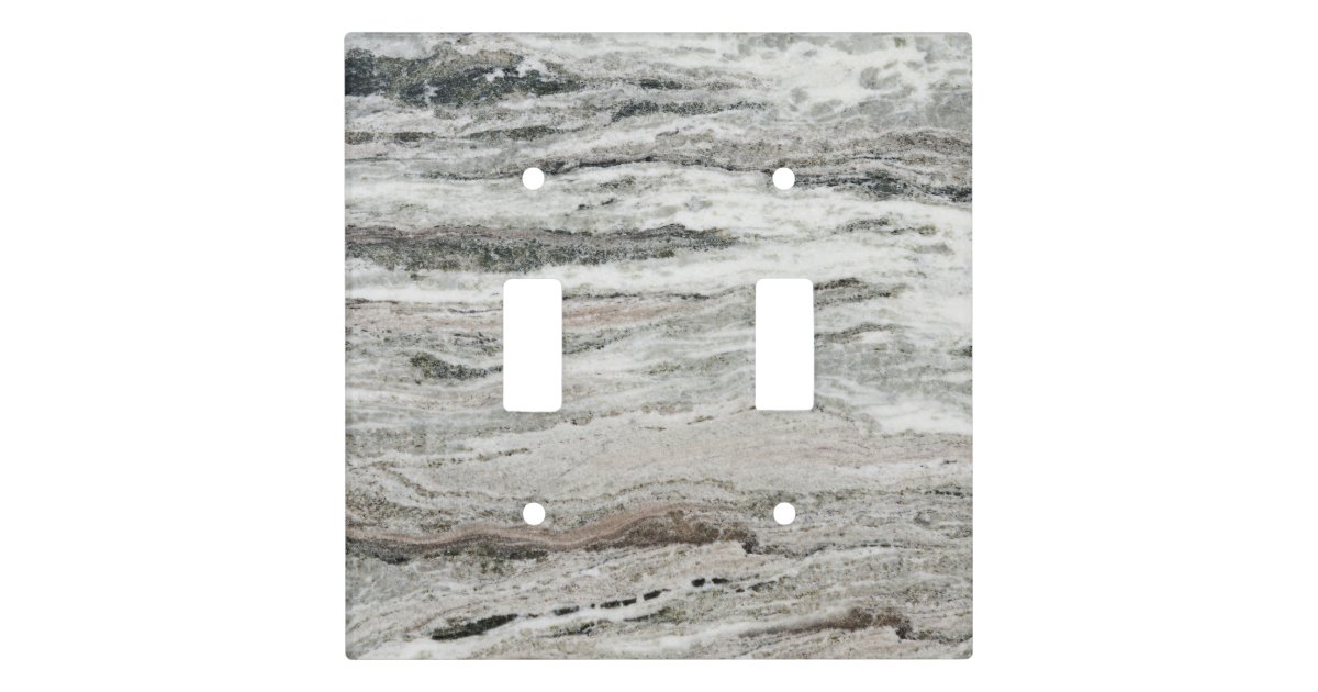 Earth Tone Stone Marble Look Light Switch Cover | Zazzle