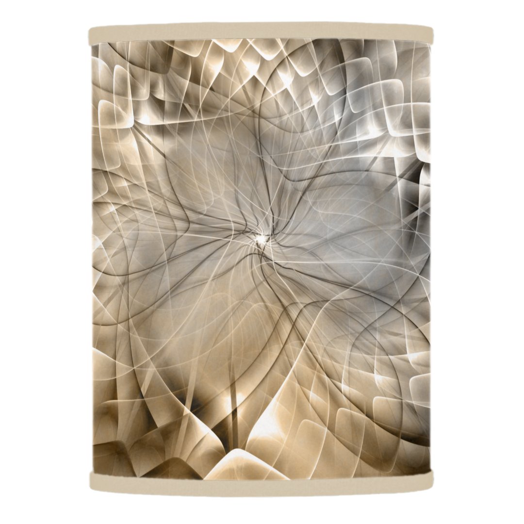 Earth Tones Abstract Modern Fractal Art Texture Lamp Shade | Zazzle