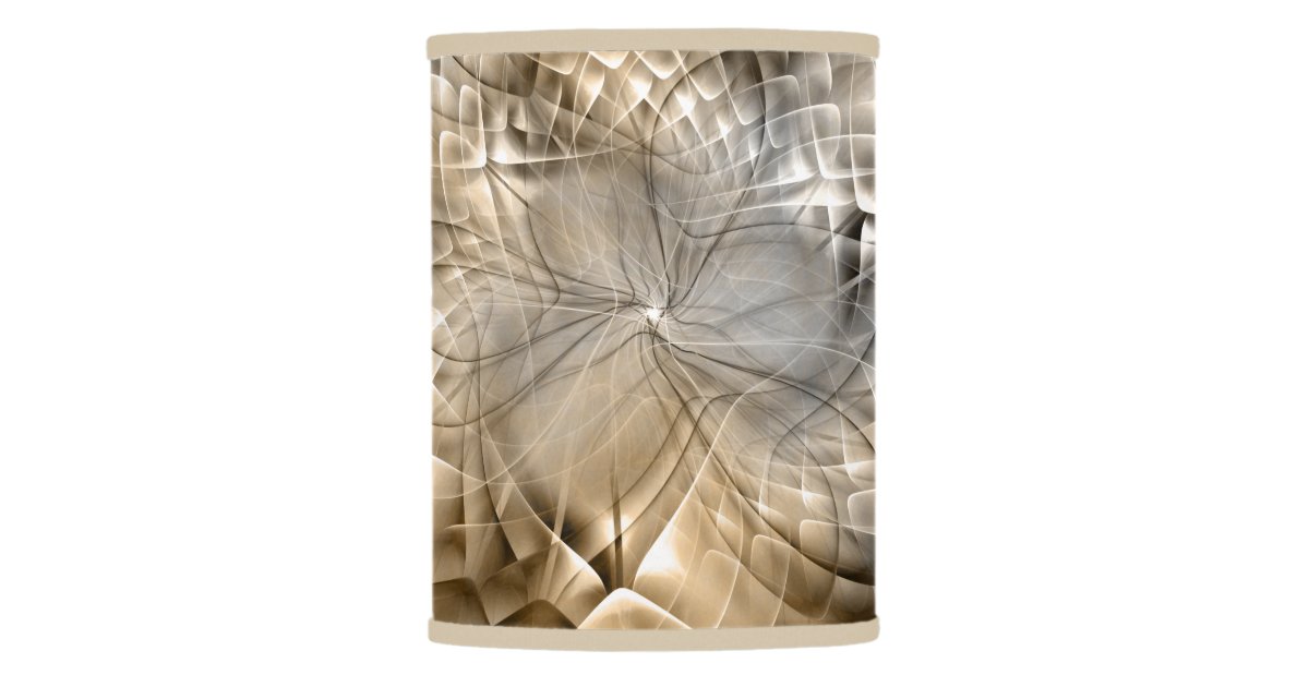 Earth Tones Abstract Modern Fractal Art Texture Lamp Shade | Zazzle