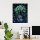 Earth Tree of Life Poster | Zazzle