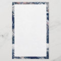 Earth Trim Border and Background Template Stationery | Zazzle