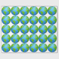 earth wrapping paper | Zazzle