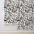 Earthy Bohemian Wallpaper | Zazzle