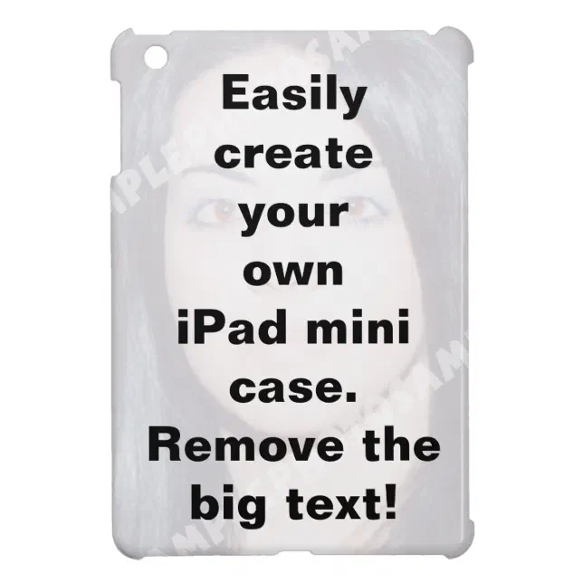 Easily create your iPad mini custom case iPad Mini Case | Zazzle